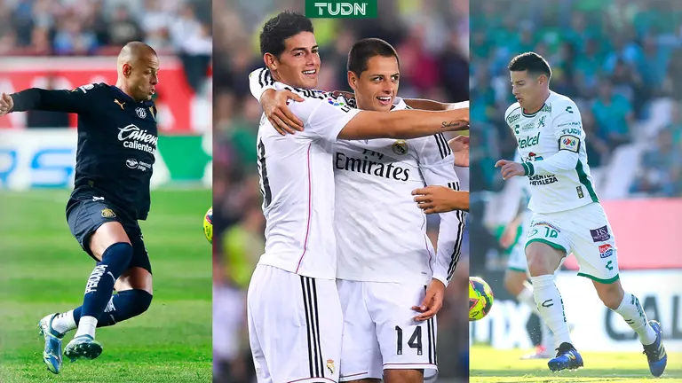 ¡Magia pura! La bestial asistencia de Chicharito a James en el Madrid | TUDN Liga MX | TUDN