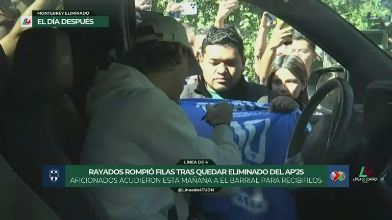 Monterrey rompe filas tras eliminación en Liga MX ante Toluca | TUDN ...