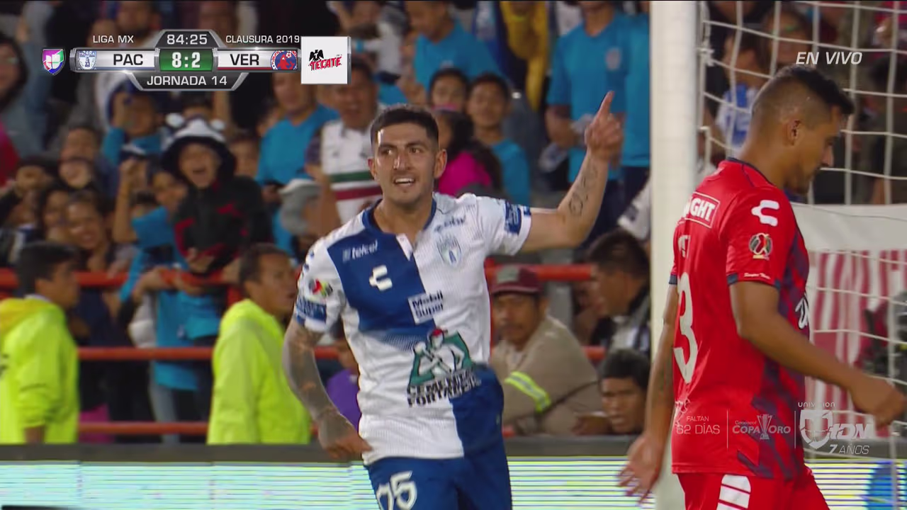 ¡OCHO! Víctor Guzmán anotó de zurda | TUDN Liga MX | TUDN