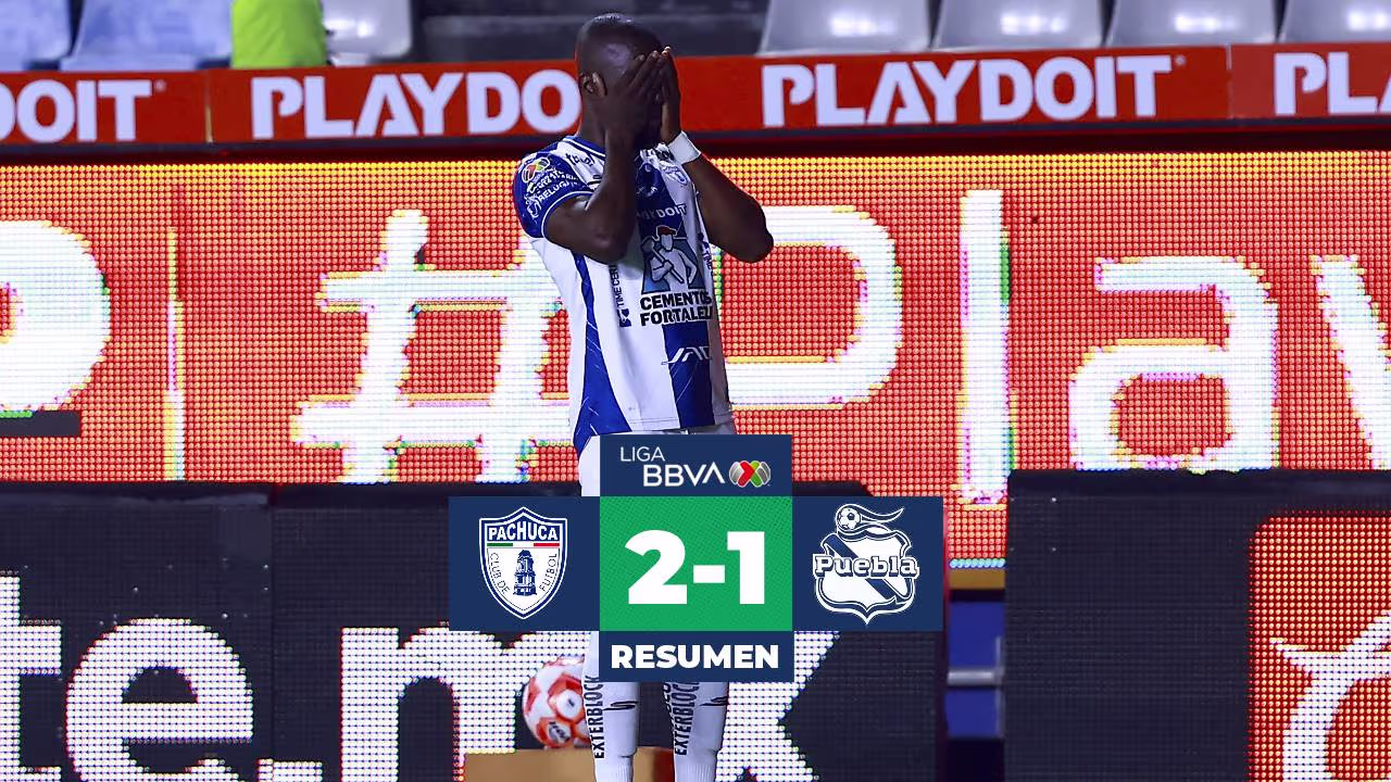 ¡Pachuca le rompe racha al Puebla en el Hidalgo! | TUDN Liga MX | TUDN
