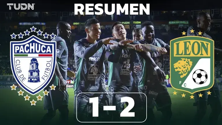 Pachuca vs. León: Goles, video y resultado del partido de Liga MX | TUDN Liga MX | TUDN
