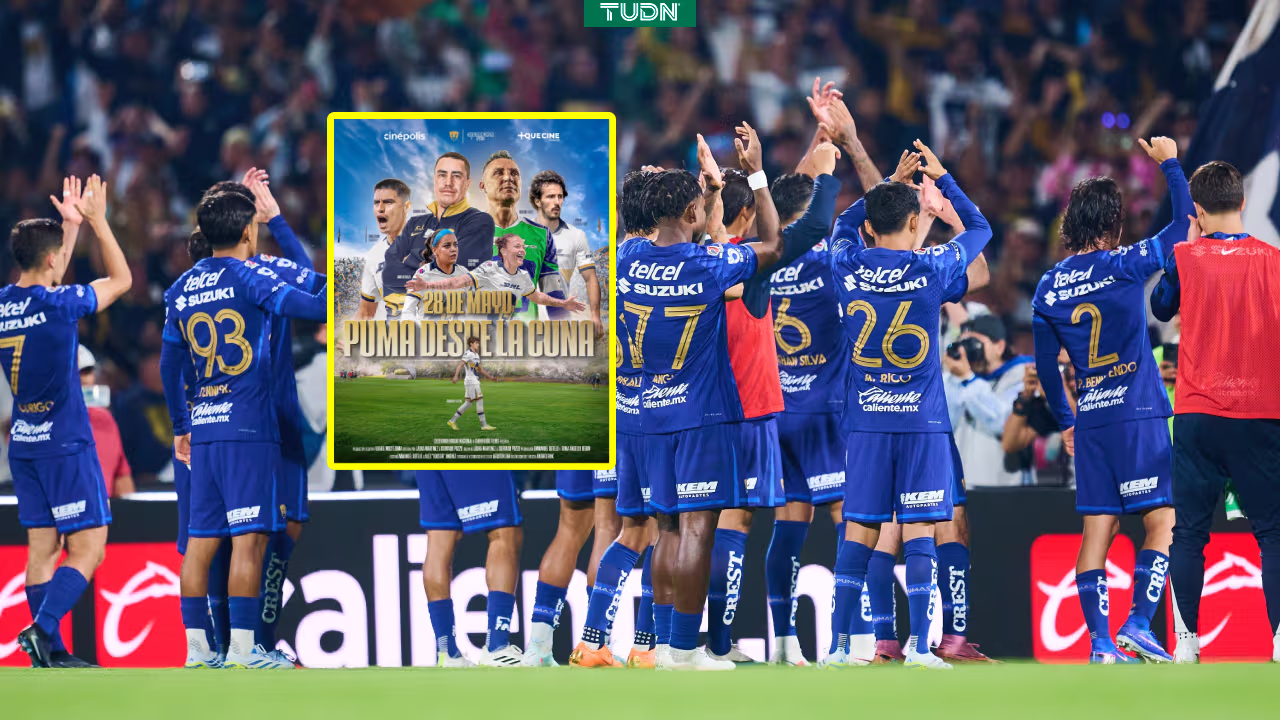 Pumas estrenará película al final del Torneo Clausura 2026 | TUDN Liga ...