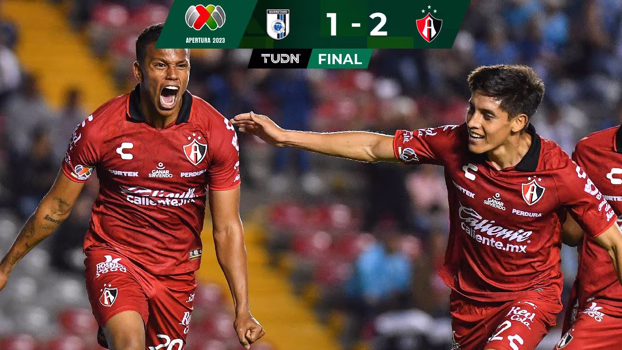Querétaro 1-2 Atlas, J-5 Apertura 2023: resultado, goles y resumen ...