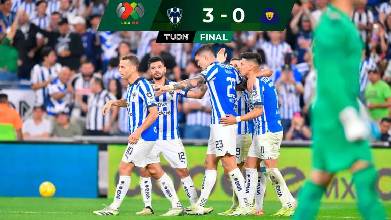 Rayados golea a Pumas y retoma el liderato del Torneo Clausura 2024 de la Liga MX | TUDN Liga MX ...