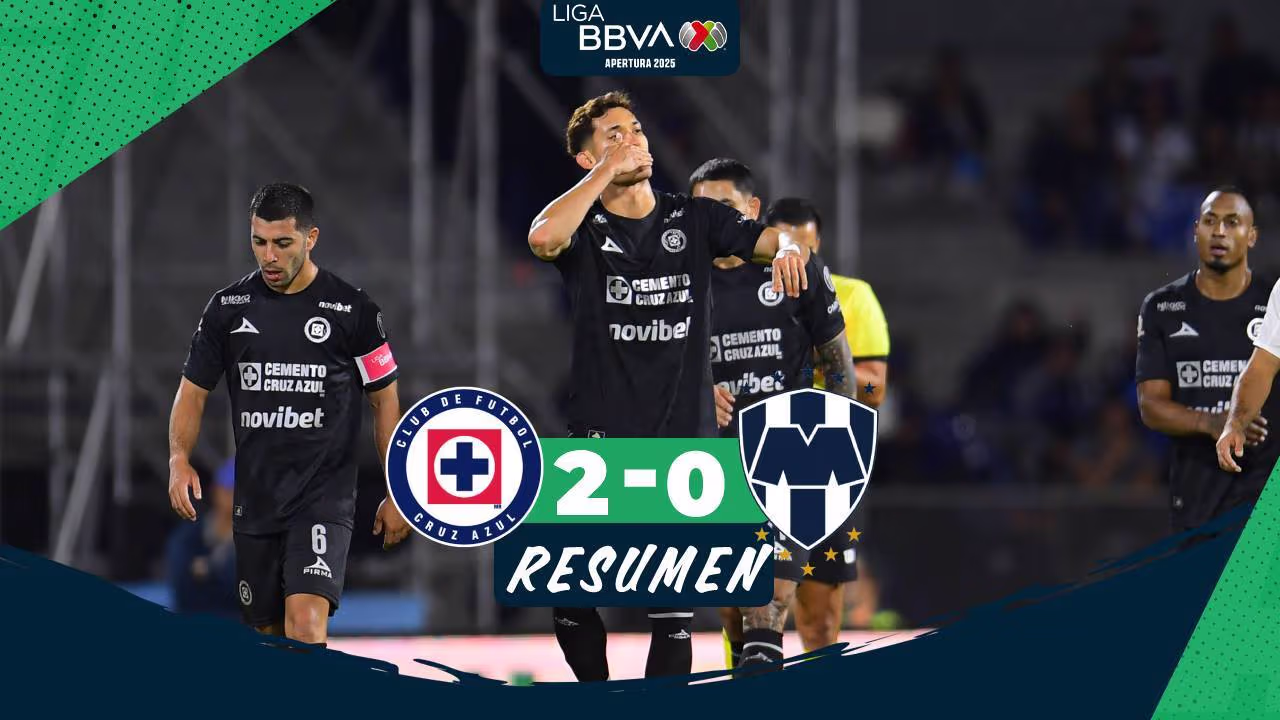 Resumen | Cruz Azul en lo alto de la tabla después de vencer al ...