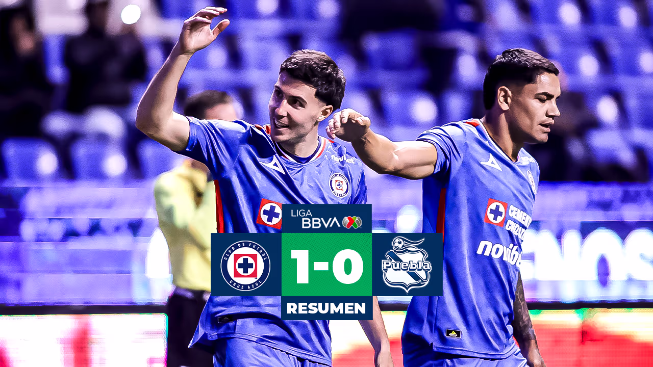 Resumen | Cruz Azul le saca la victoria al Puebla en un dramático final ...