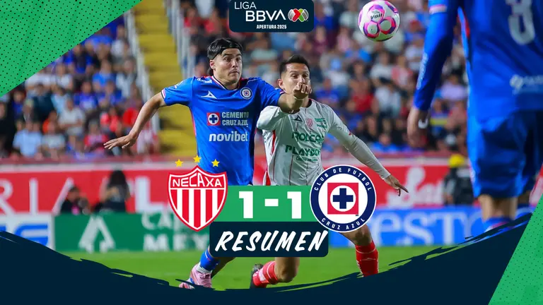 Resumen | Cruz Azul tropieza en Aguascalientes ante Necaxa | TUDN Liga ...