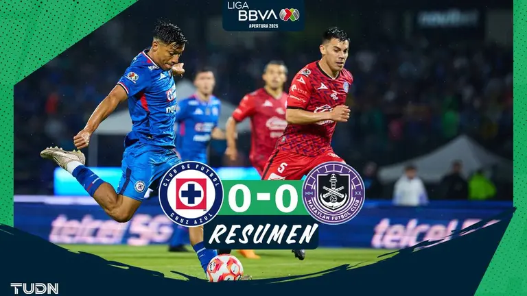Resumen Cruz Azul vs. Mazatlán: goles y resultado partido Jornada 1 ...