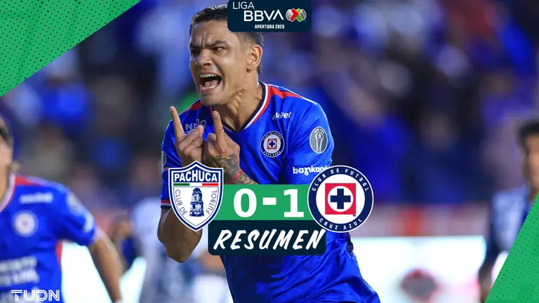 Resumen, goles y videos: Violento triunfo de Cruz Azul sobre Pachuca en la Jornada 8 | TUDN Liga ...