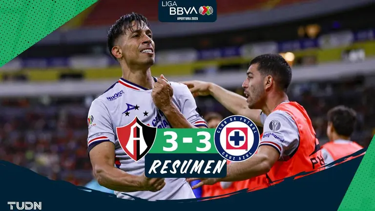 Resumen y goles del partido Atlas vs. Cruz Azul de la Liga MX | TUDN Liga MX | TUDN