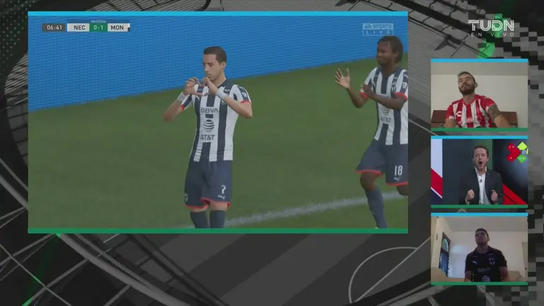 Necaxa 2-4 Monterrey eLiga MX: Rogelio Funes Mori domina las canchas virtuales al anotar un ...