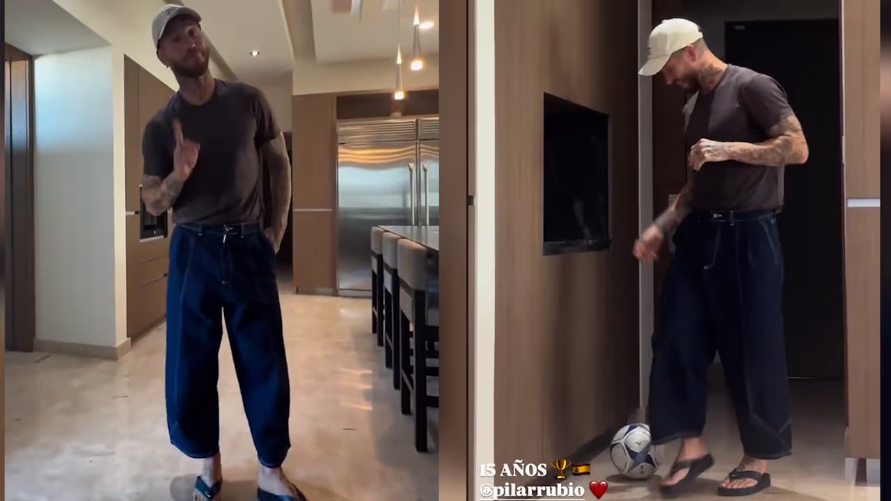 Sergio Ramos enseña su nuevo y épico tatuaje... ¿con una burla incluida ...