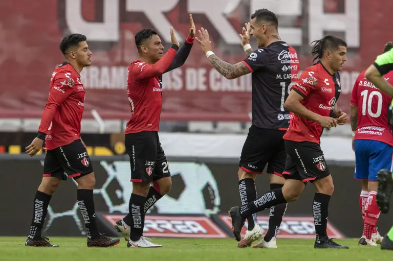 Sorpresa en Guadalajara, Atlas pasa por encima del Atlético San Luis ...