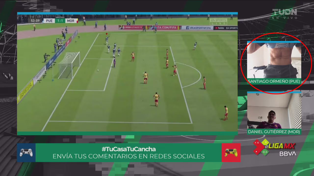 Puebla vs Morelia eLiga MX: ¡Tápate, Ormeño! Santiago anota y presume ...