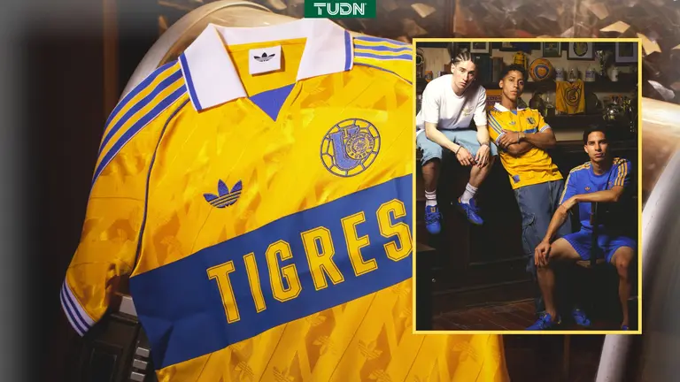 Tigres de la UANL lanza colección de ropa deportiva retro | TUDN Liga ...