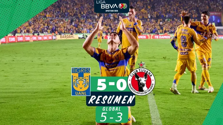 Tigres vs. Tijuana: goles, resultado y resumen del partido de vuelta de ...