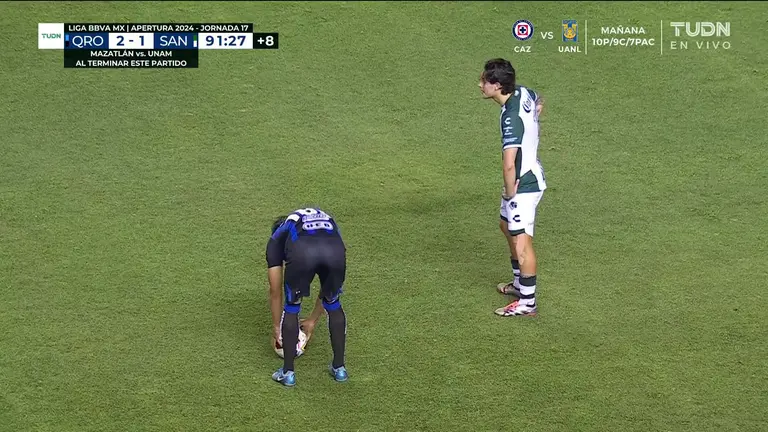 ¡TIRO ATAJADO! disparo por Aldahir Pérez. | TUDN Liga MX | TUDN