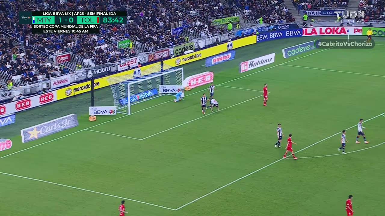 ¡TIRO ATAJADO! disparo por Everardo López. | TUDN Liga MX | TUDN