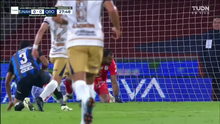 ¡TIRO ATAJADO! disparo por José Caicedo. | TUDN Liga MX | TUDN