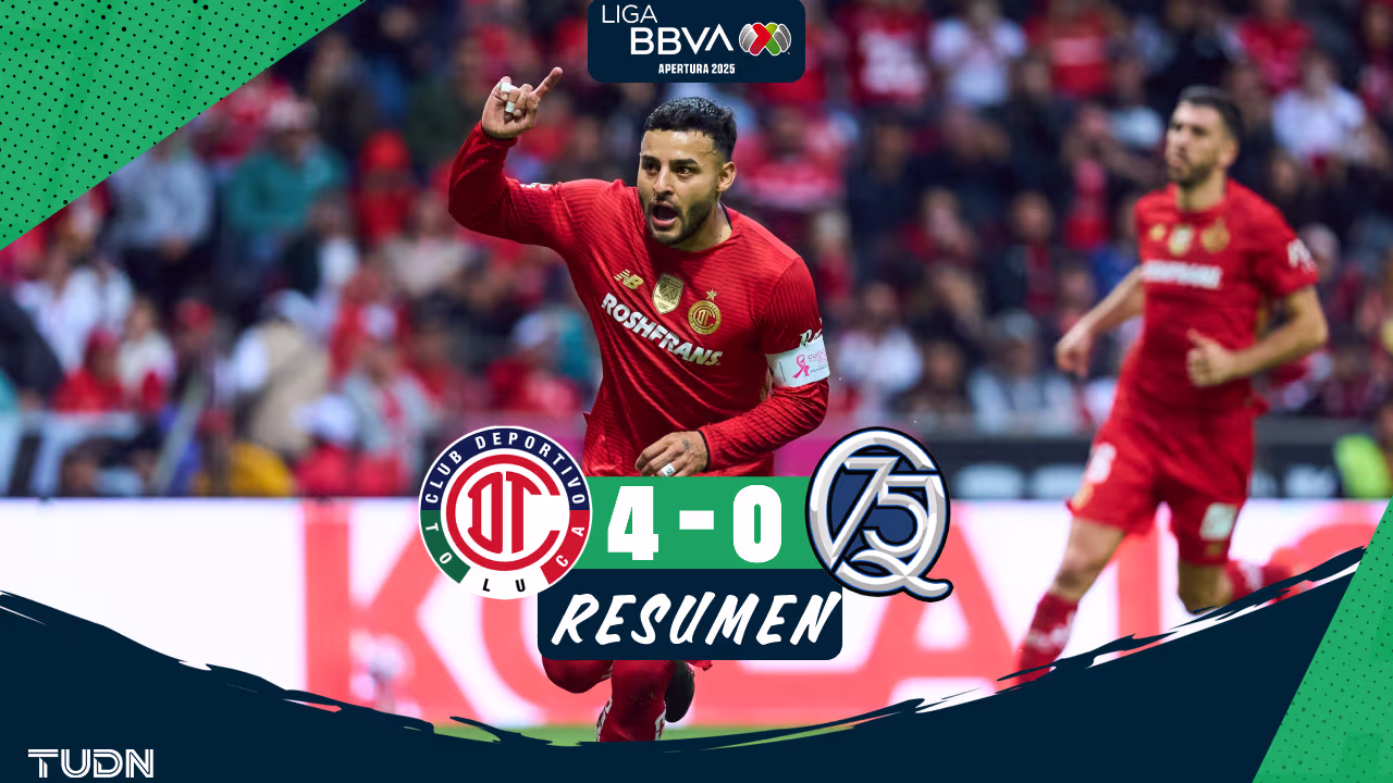 Toluca vs. Querétaro: Goles, video y resultado del partido de Liga MX ...