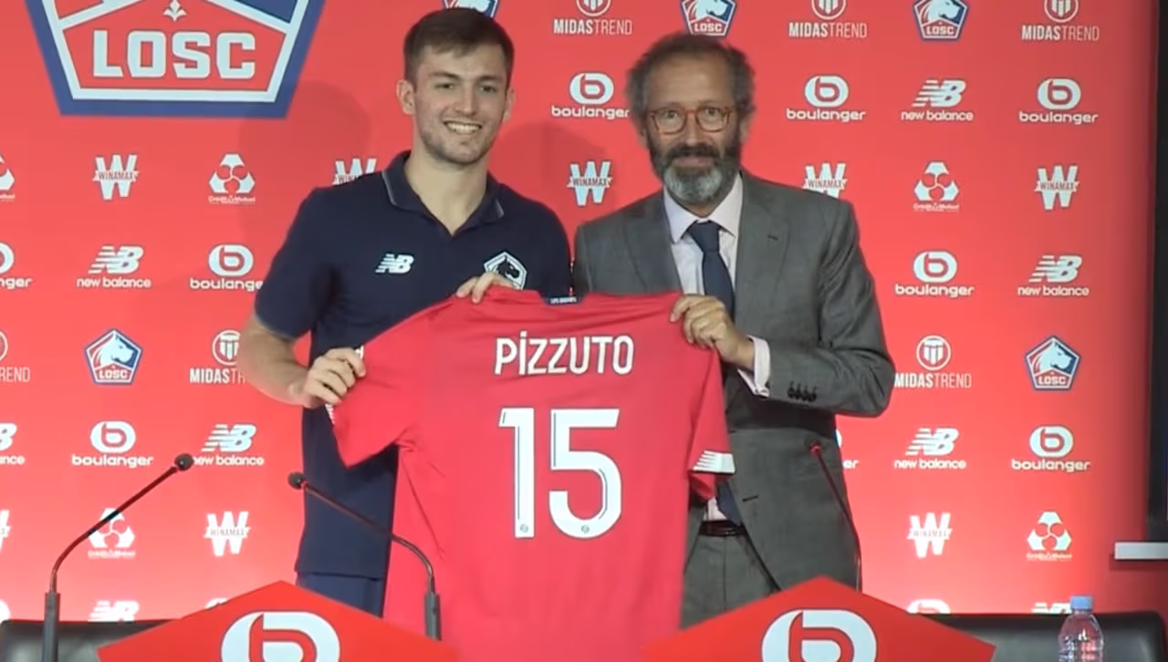 OFICIAL: Eugenio Pizzuto fue presentado como jugador del Lille | TUDN ...