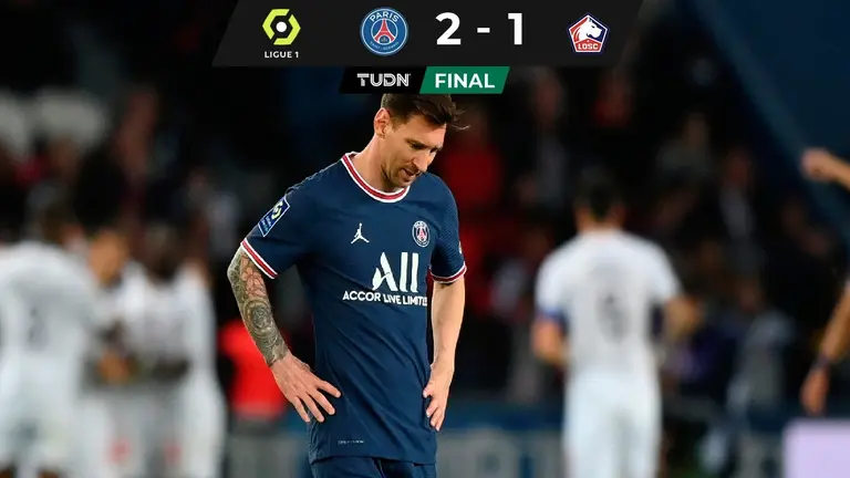 PSG 2-1 Lille en la Ligue 1: marcador, resultado y goles | TUDN Ligue 1 ...