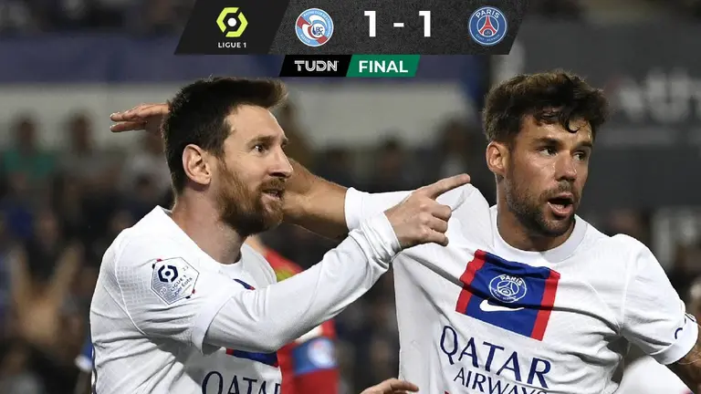 Strasbourg 1-1 PSG, Ligue 1 2022-2023: resultado, goles y resumen ...