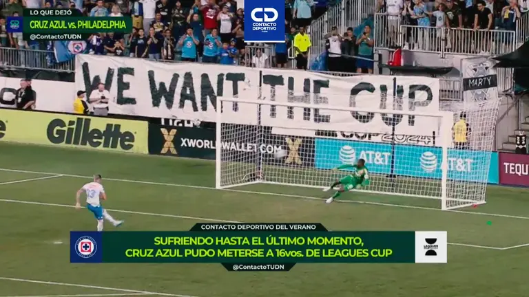 Lo que dejó el Cruz Azul vs. Philadelphia Union en Leagues Cup | TUDN ...