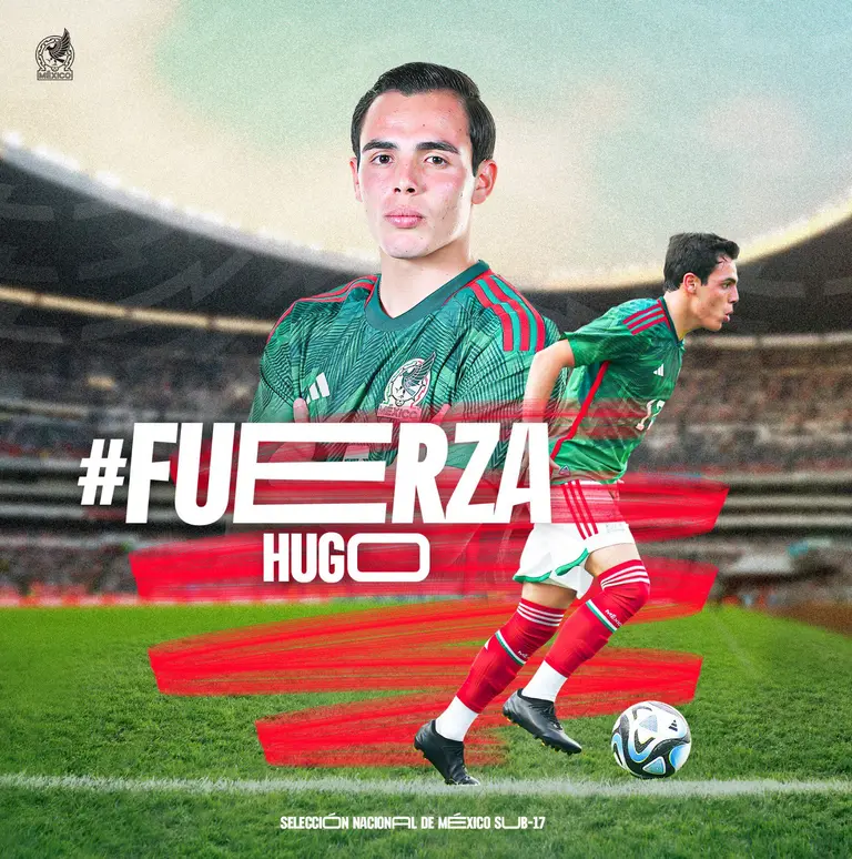Hugo Camberos causa baja de la Selección Mexicana Sub-17 previo Mundial ...