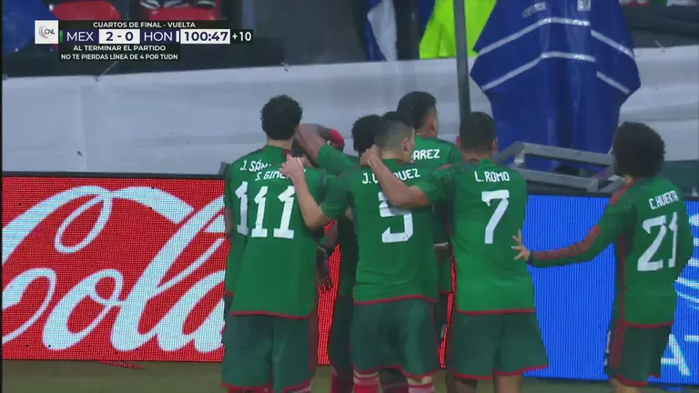 ¡Llegó el milagro para México! Edson la manda al fondo para el 2-0 ...