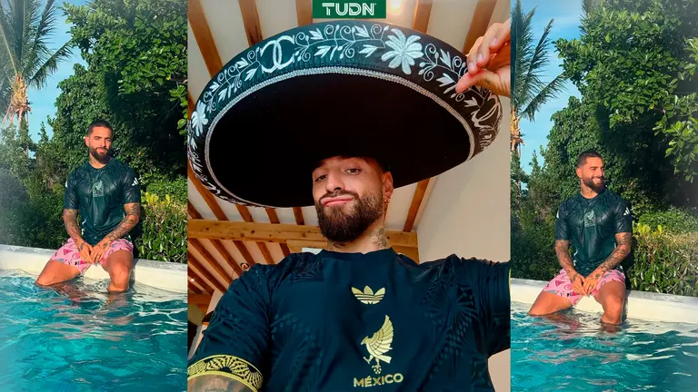 Maluma presume playera del Tri y desata la locura en México | TUDN ...
