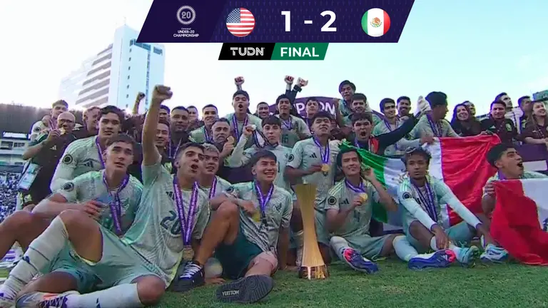 Selección Mexicana Sub-20 gana 2-1 a Estados Unidos la Final del ...