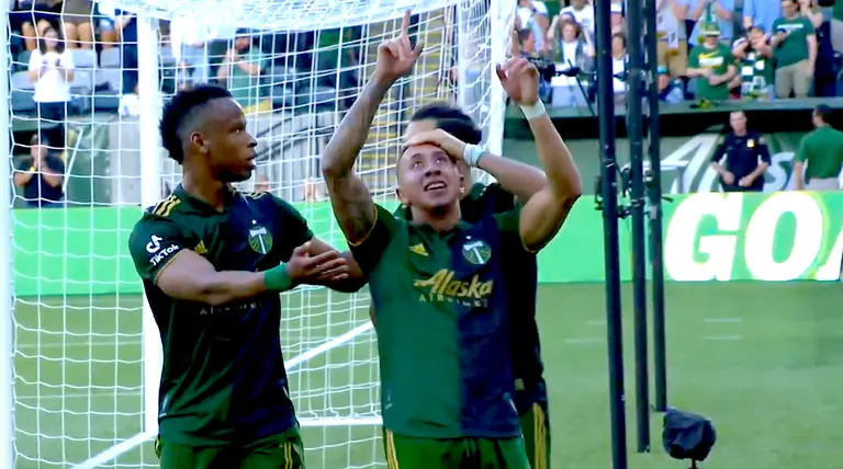 ¡Alegría y pura vida! Marvin Loría marca el segundo y Portland remonta ...