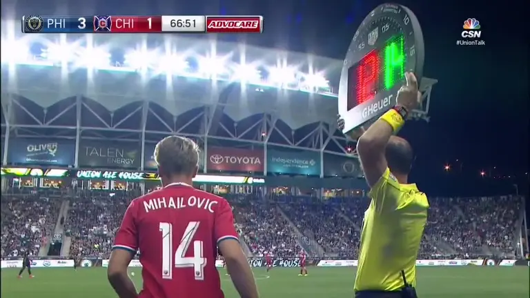 Argentino Luis Solignac descuenta para Chicago Fire en Phiadelphia ...