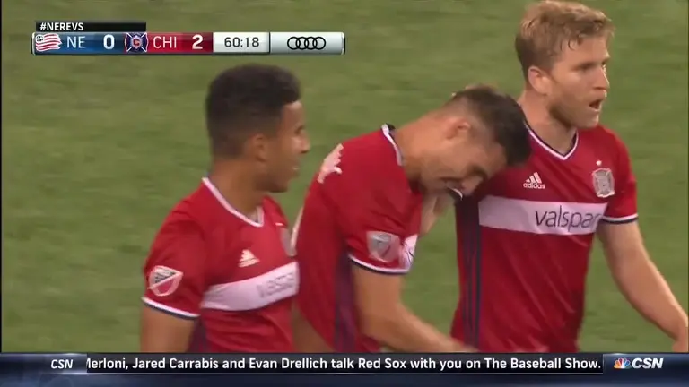 Argentino Luis Solignac sigue encendido y marca el segundo gol para ...