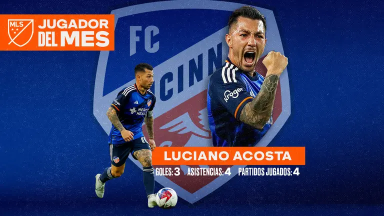 En su mejor momento: Lucho Acosta es elegido Jugador del Mes de MLS | TUDN MLS | TUDN
