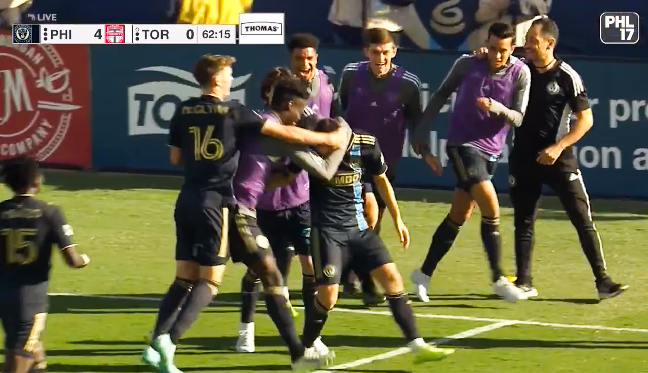 ¡Hat-trick! Dániel Gazdag marca su tercer gol para enterrar al Toronto ...