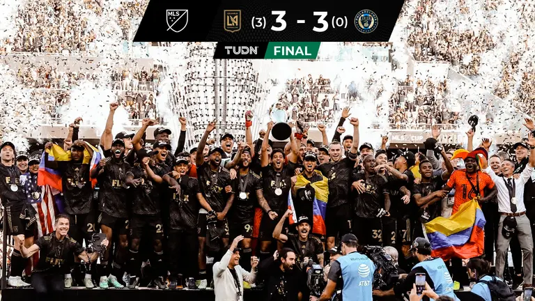 LAFC y Carlos Vela son campeones de MLS tras derrotar en penales a Philadelphia Union | TUDN MLS ...