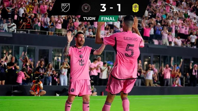 Lionel Messi hace dos goles y da asistencia en triunfo del Inter Miami ante Nashville | TUDN MLS ...