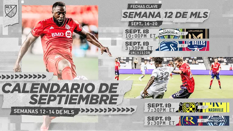 MLS anuncia el calendario de la temporada regular hasta fines de ...