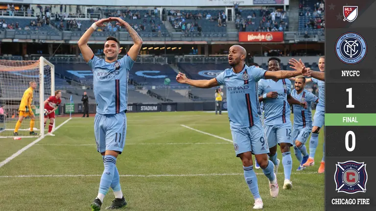 NYCFC suma su segunda victoria gracias a la combinación del brasileño ...