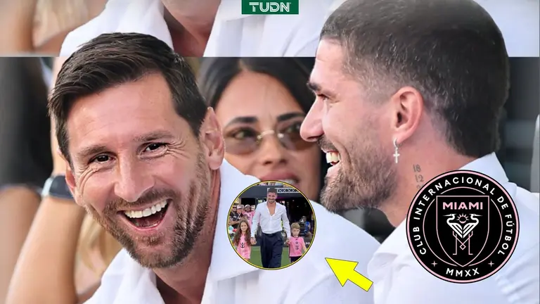 Rodrigo de Paul disfruta con Messi el partido del Inter Miami | TUDN MLS | TUDN