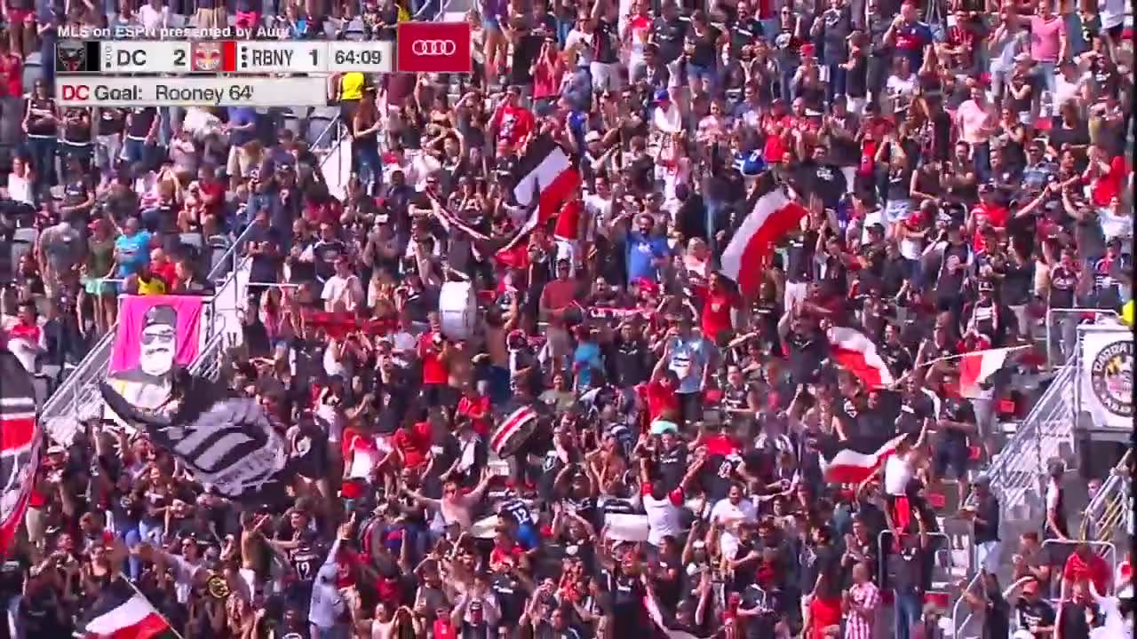 Wayne Rooney le pega de volea y hace un golazo, D.C. United 2-1 NY Red ...