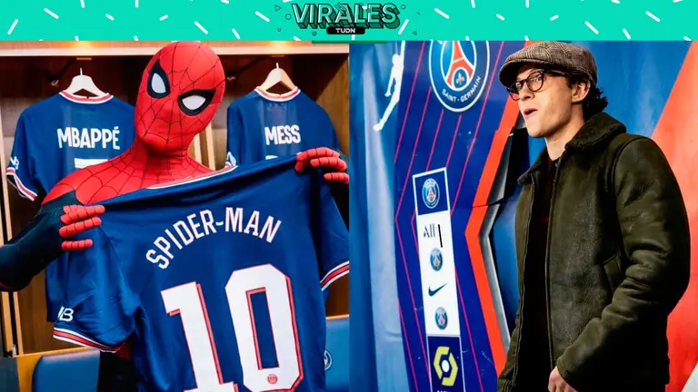 ¡Multiverso confirmado! Spider-Man 'ficha' con el PSG | TUDN Fútbol | TUDN
