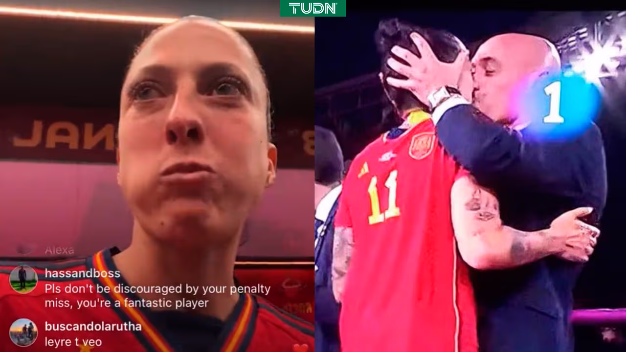 Rubiales besa en la boca a Jennifer Hermoso en los festejos de España y ...