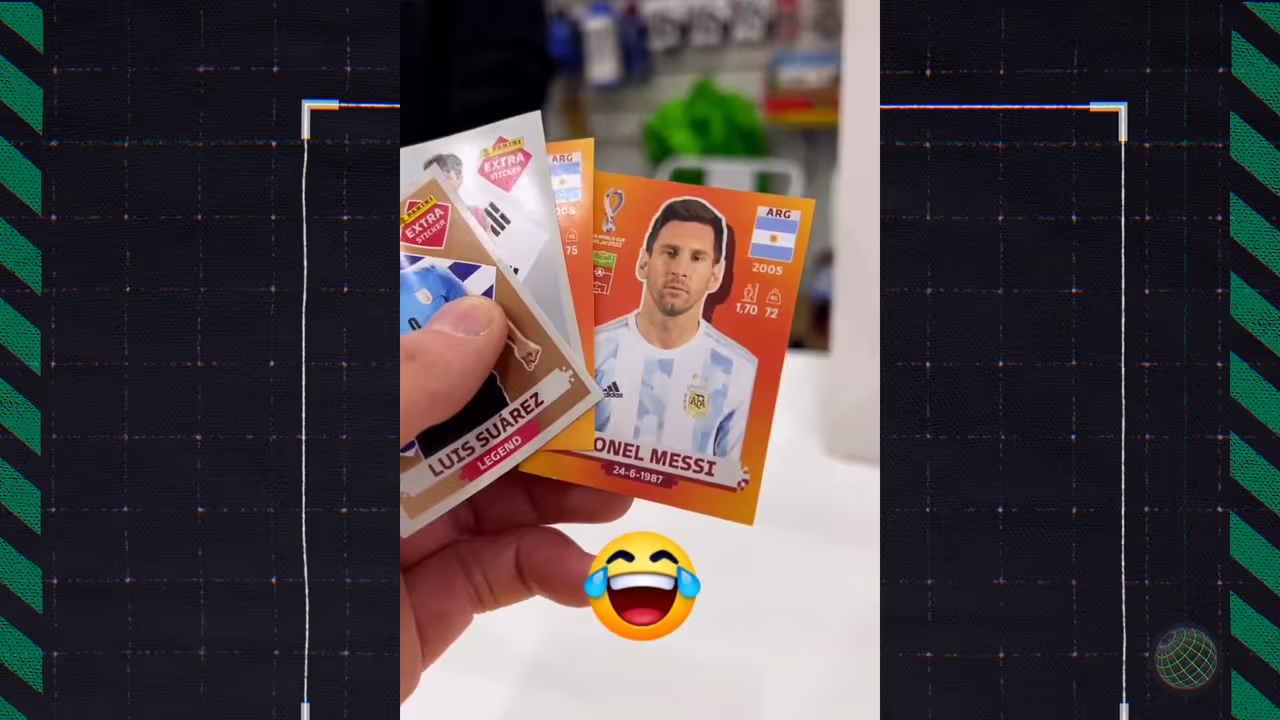 Estampita Panini de Messi vale lo de un PlayStation 5 | TUDN Copa ...