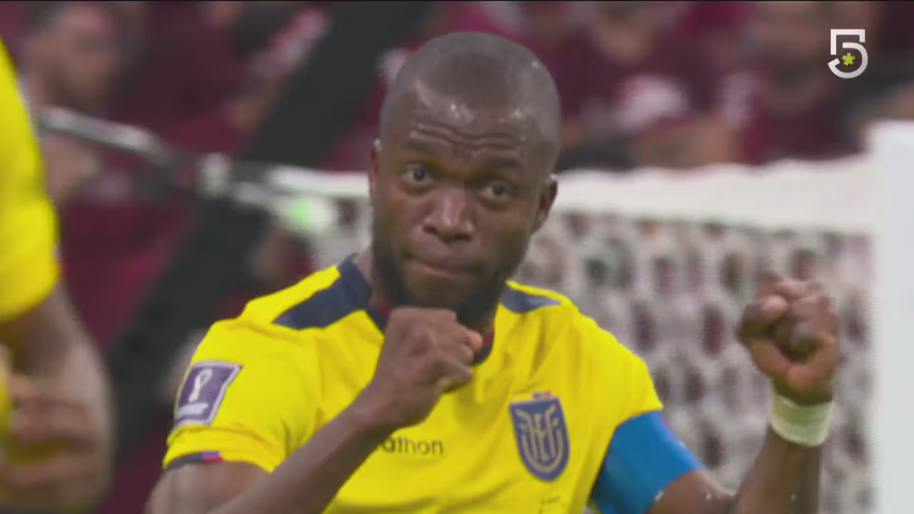 ¡Gol de Ecuador! Valencia marca el 0-1 de penalti sobre Qatar | TUDN ...