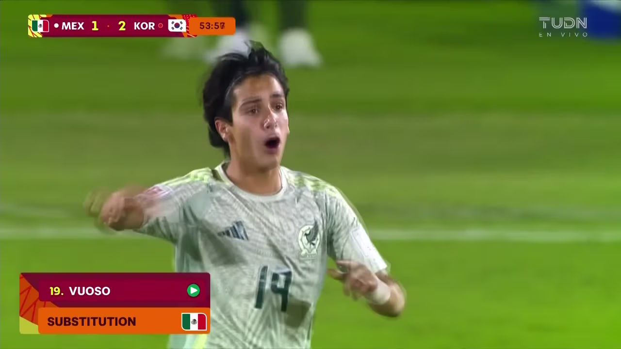 Lucca Vuoso, hijo de Matías Vuoso, se presenta con México en el Mundial ...