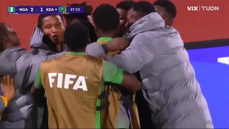 ¡Vaya definición de Ochoche! Nigeria recupera su ventaja con golazo | TUDN Mundial Sub 20 | TUDN