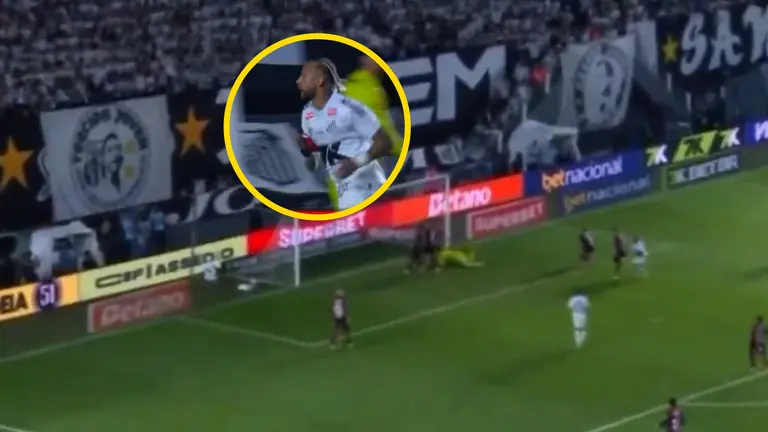 Neymar hace golazo con el Santos se vuelve viral en Brasileirao | TUDN Fútbol | TUDN